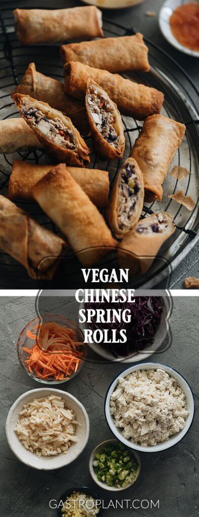 Vegan Spring Rolls - Gastroplant