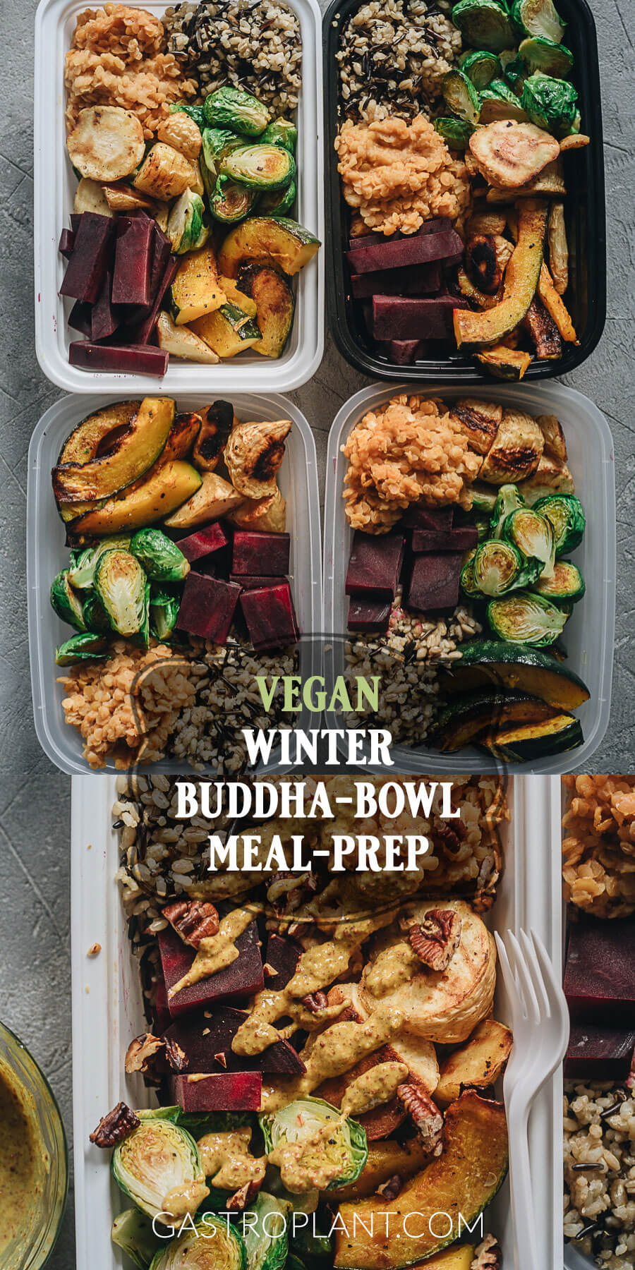 Winter Buddha Bowl Meal Prep - Gastroplant