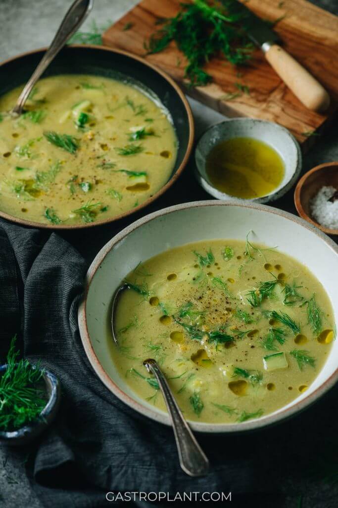 Chilled Fennel Soup - Gastroplant